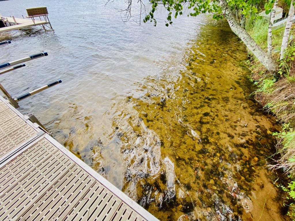 Three Level Chalet-Style Home on Lake Nancy with 137 Feet of Frontage